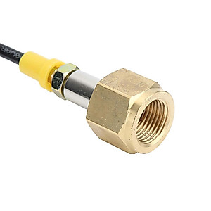 CO2 Cylinder Refill Adapter Hose, 4 9ft CO2 case CO2 Cylinder Direct Adapter, CO2 case Filling Station Charging Adapter For Soda Maker Filling for Bottle