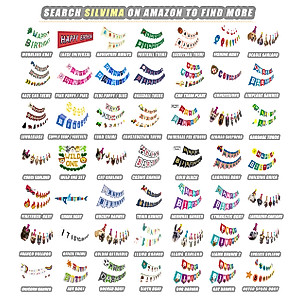 French Bulldog Christmas Garland, Dog Face Christmas Hanging Decorations