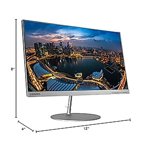 Lenovo Monitor, L24q 23.8-Inch Monitor, QHD Resolution, 16:9 Widescreen, 65D2GCC3US