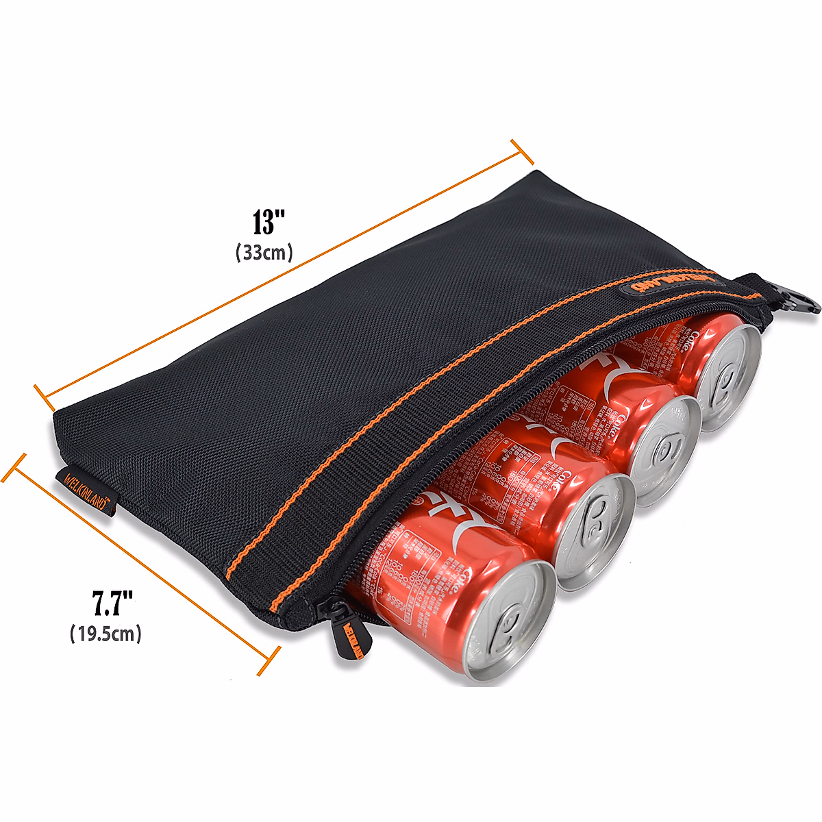 4-Packs Small Tool Pouch, Heavy-Duty Tool Pouch, Electrician Tool Pouch, Tool Pouches w/Clip, Electricians Tool Pouch, Tool Pouch Bag, Small Tool Bag, Tool Bag Small, Zippered Tool Bags and Pouches