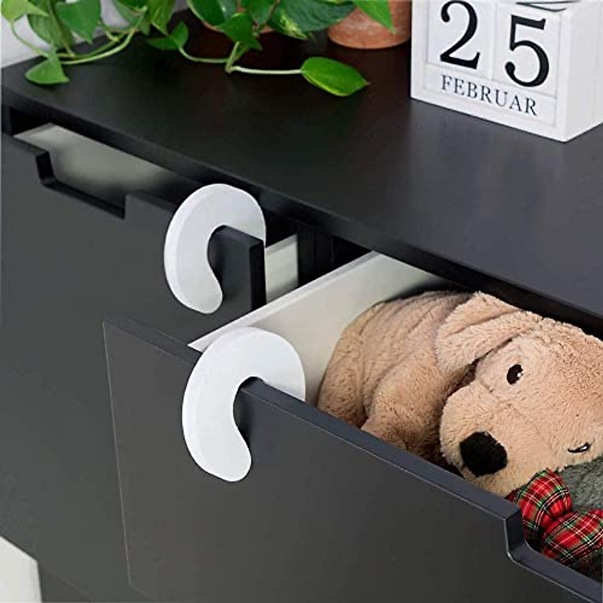 [8 Pack] BYETOO Door Finger Pinch Guards,Baby Proof Door Slam Stopper,Protect Child Fingers with Soft Foam Guard,Prevent Finger Pinch Injuries,Slamming Door,Child or Pet from Getting Locked in Room