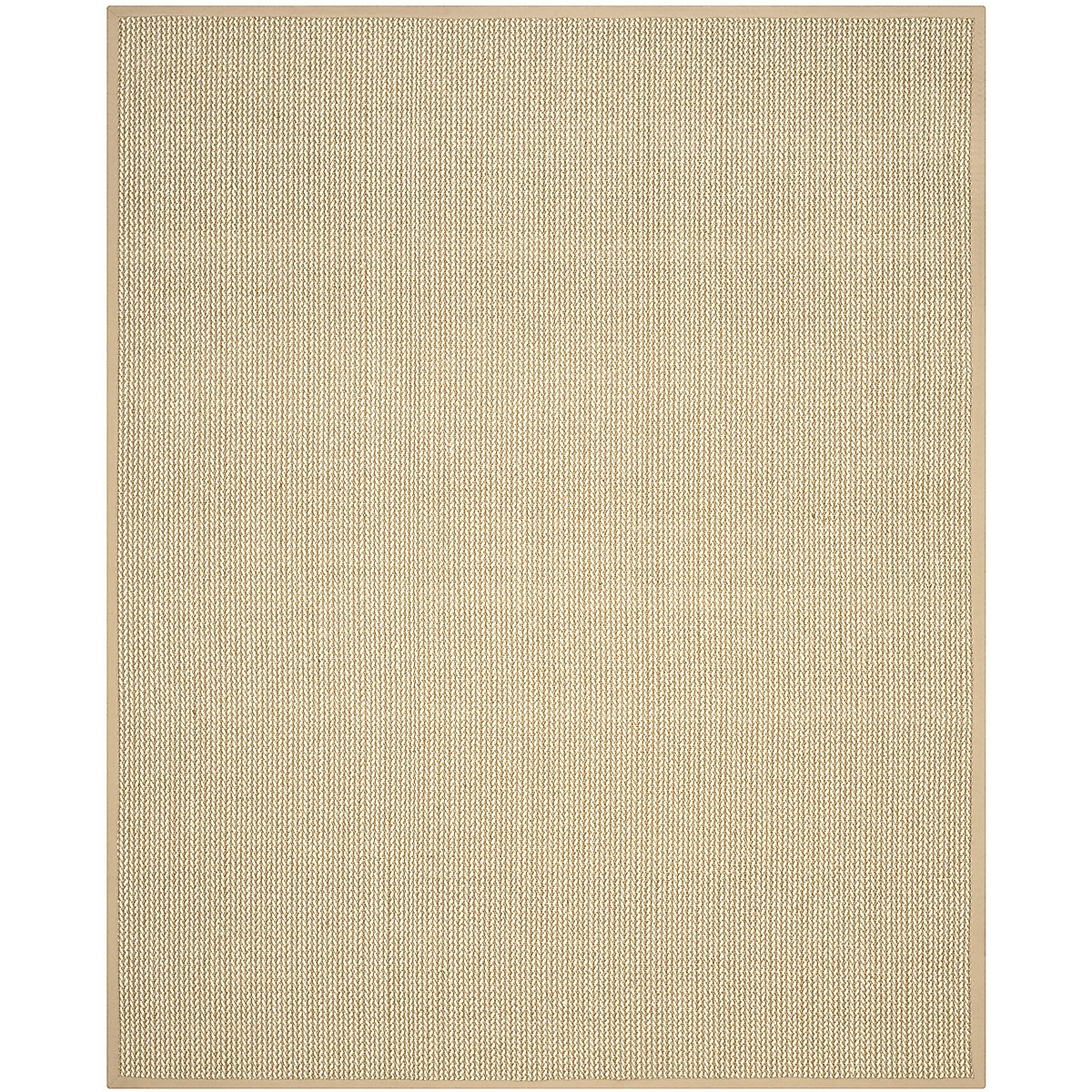 SAFAVIEH Natural Fiber Collection Area Rug - 8' x 10', Beige, Sisal Design, Easy Care, Ideal for High Traffic Areas in Living Room, Bedroom (NF475B)