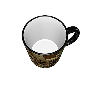 Augenstern Ceramic Coffee Mug Camo Deer Camouflage Hunting Novelty Tea Cup