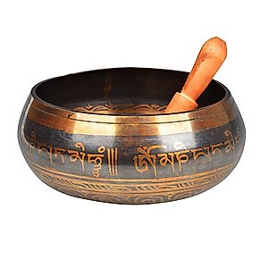 HEALLILY Tibetan sound bowls set for mindfulness grounding meditation yoga and zen