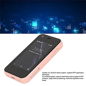 Mini Unlocked Smartphone, 3G Network Cellphone with 2.5in Screen, 1GB 8GB Storage, Quad Core, Front Rear HD Camera, Student Tiny Pocket Mobile Phone for Boy Girl Kids, for