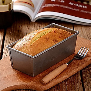 Tiger Crown 2310 Cake Pan, Silver, 3.7 x 7.4 x 3.4 inches (95 x 187 x 86 mm), Ulster Pound Shape, 1.0 Loin, Steel, Aluminum Plated