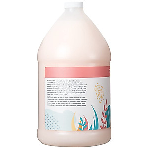 Ginger Lily Farms Botanicals Moisturizing Shampoo for All Hair Types, Champagne Mimosa, 100% Vegan & Cruelty-Free, Citrus Blend Scent, 1 Gallon (128 fl oz) Refill
