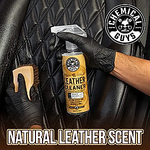 Chemical Guys SPI_208 Colorless and Odorless Leather Cleaner for Car Interiors, Furniture, Apparel, Boots, and More (Works on Natural, Synthetic, Pleather, Faux Leather and More), 128 fl oz (1 Gal)