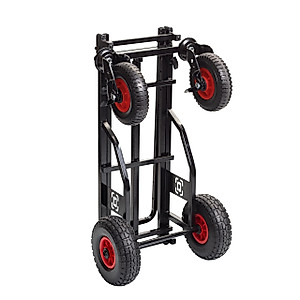 Gator Frameworks All-Terrain Folding Multi-Utility Cart with 30-52” Extension & 500 lbs. Load Capacity (GFW-UTL-CART52AT)