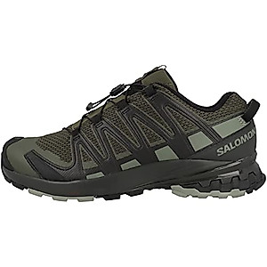 Salomon Men's XA PRO 3D V8 Trail Running Shoes for Men, Grape Leaf/Peat/Shadow, 11