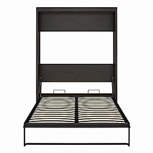 Ameriwood Home Signature Sleep Paramount Queen Murphy Wall Bed in Espresso