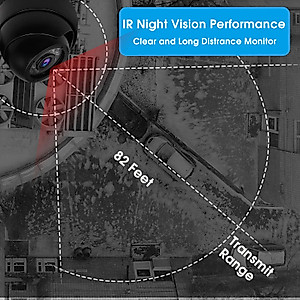SVPRO Outdoor USB Camera 1080P Full HD Waterproof Night Vision Camera with Infrared LEDs,USB Security Camera for Home Surveillance System 30/60/120fps OV2710 Dome Camera with IR-Cut&Metal Housing