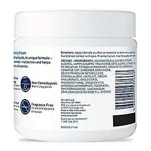 CeraVe Daily Moisturizing Cream Combo Pack - Contains Moisturizing Cream (16 oz) and Travel Size Daily Moisturizing Lotion (3 oz) - Fragrance Free - With 3 Essential Ceramides