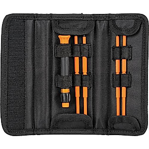 Klein Tools 32584INSR Precision 8-in-1 Screwdriver Set with Case, 1000V Rated Insulated Set with Phillips, Slotted and Tamperproof TORX Bits