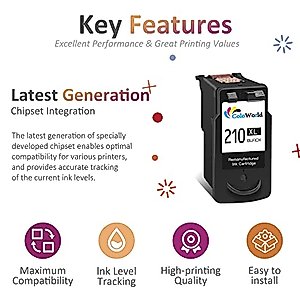 ColoWorld Remanufactured CL-211XL Color Ink Cartridge Replacement for Canon 211XL to Use with Pixma MX410 MX350 MP250 MP240 iP2700 MP495 MX330 MX340 MP280 MP480 MP490 iP2702 MP270 MP499 MX360 Printer