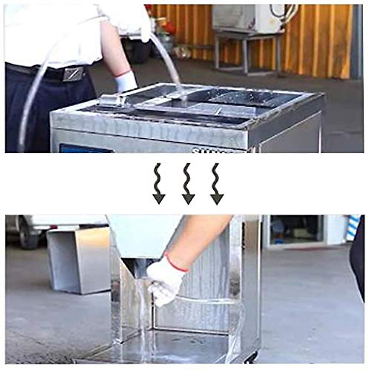 INTBUYING Weight Filling Machine Powder Filling Machine Filler Power/Granule Filling Package Machine 6-25 bags/min for Seeds Peanuts Cashews Soya Powder 110V (10-1500g)