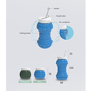 Portable Bidet Travel-Collapsible & Expandable 550ml | Lightweight, Convenient Flow Bidet, Travel Bidet Portable, Handheld Bidet, Portable Bidet for Women, Hand Held Bidet, Bidet Bottle, Camping bidet