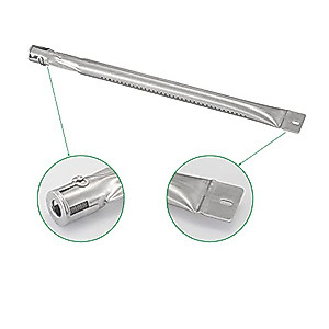 YIHAM KB811 Grill Burner for Master Forge 3218LTN, L3218, Kenmore 148.16137110, 148.16156211, S3218ANB Stainless Steel Replacement Parts Tube Burner 16 3/4 inch, Set of 5