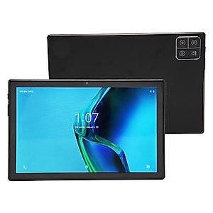 10.1 Inch Tablet, for Android 11 Tablet with 8GB RAM 128GB ROM, 8 Core CPU, 8+13MP Dual Cameras, 5G WiFi, 4G LTE Office Tablet for Work, Gaming (Black)