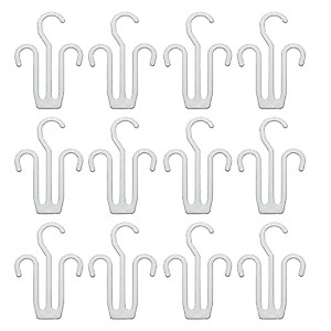 Shoe Hanger CSNSD 12PCS White Plastic Shoe Display Hooks Shoes Drying Racks Slipper Hook Shoe Rack