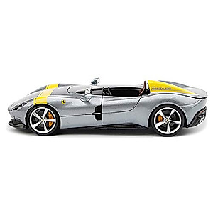 Bburago Ferrari Monza SP1 1/18 Diecast Model Car 16013 Silver