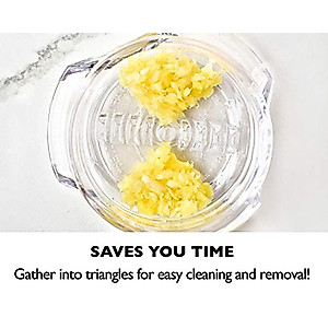 Ginger Twister 3rd Gen - For Garlic / Herb / Nuts, Garlic Press Kitchen Mincer and Grinder, Easy to Clean! (Clear) by NexTrend