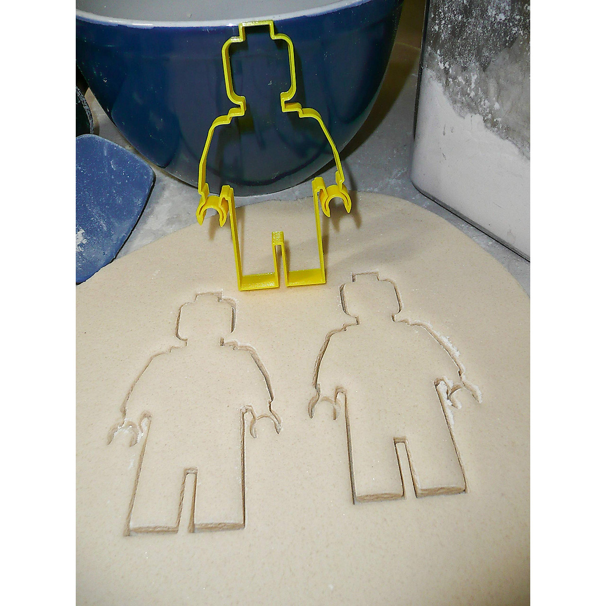 LEGO COMPATIBLE PERSON BUILDING BLOCK CHARACTER SPECIAL OCCASION COOKIE CUTTER BAKING TOOL 3D PRINTED MADE IN USA PR450
