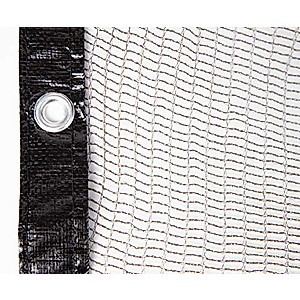 Blue Wave BWC570 25-ft x 45-ft Rectangular Leaf Net In Ground Pool Cover,Black