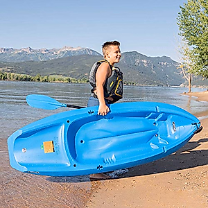 Lifetime Youth Wave Kayak (Paddle Included), Blue, 6'