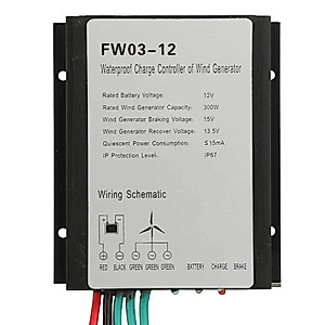 12V FW03-12 Wind Charge Controller Waterproof Wind Generator Controller