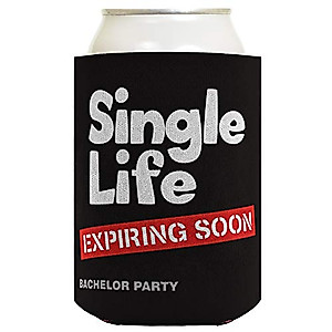 Funny Beer Coolie Bachelor Party Coolie Gift Bundle Gag Gift Wedding Party 12 Pack Can Coolie Drink Coolers Coolies Multi