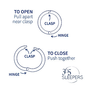 365 SLEEPERS Gold Plated Sterling Silver Hinged Hoop Unisex Nose Segment Ring Sleeper Earrings Australian Made Nickel Free Hypoallergenic 8mm - 14mm