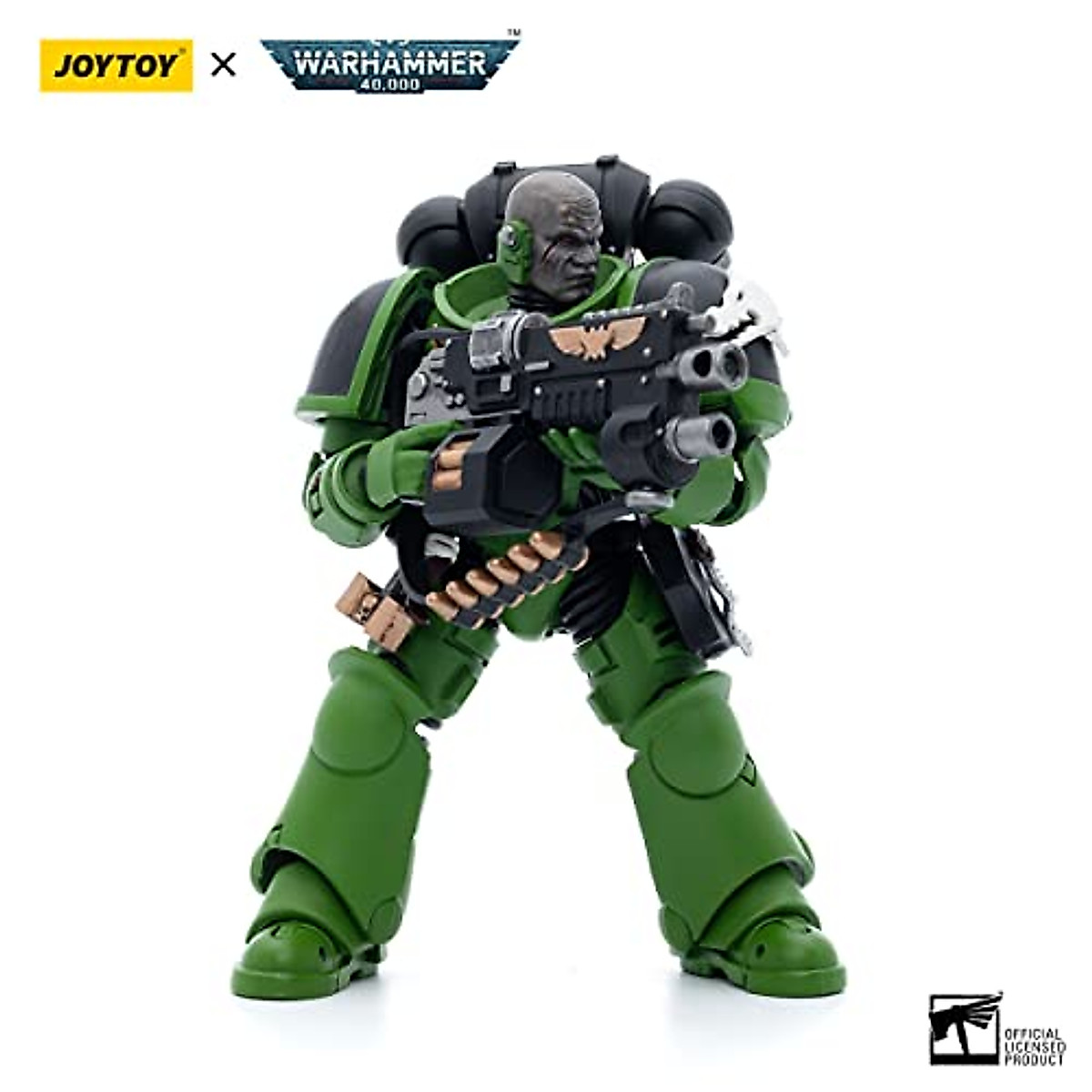 JOYTOY 1/18 Action Figures Warhammer 40K Mecha Model Salamanders Assault Intercessors Brother Tol'vak