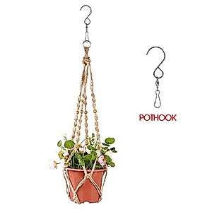 SINGARE Swivel Clip Hanging Hooks Stainless Steel for Hanging Wind Spinners Wind Chimes Crystal Twisters Party Supply-12 Pack (Swivel Hooks)