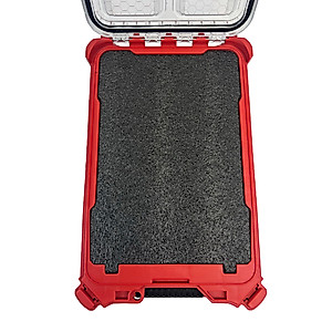 Kaizen Source - Kaizen Foam Insert Set for Milwaukee PACKOUT Compact Organizer 48-22-8435 (Red/Black)