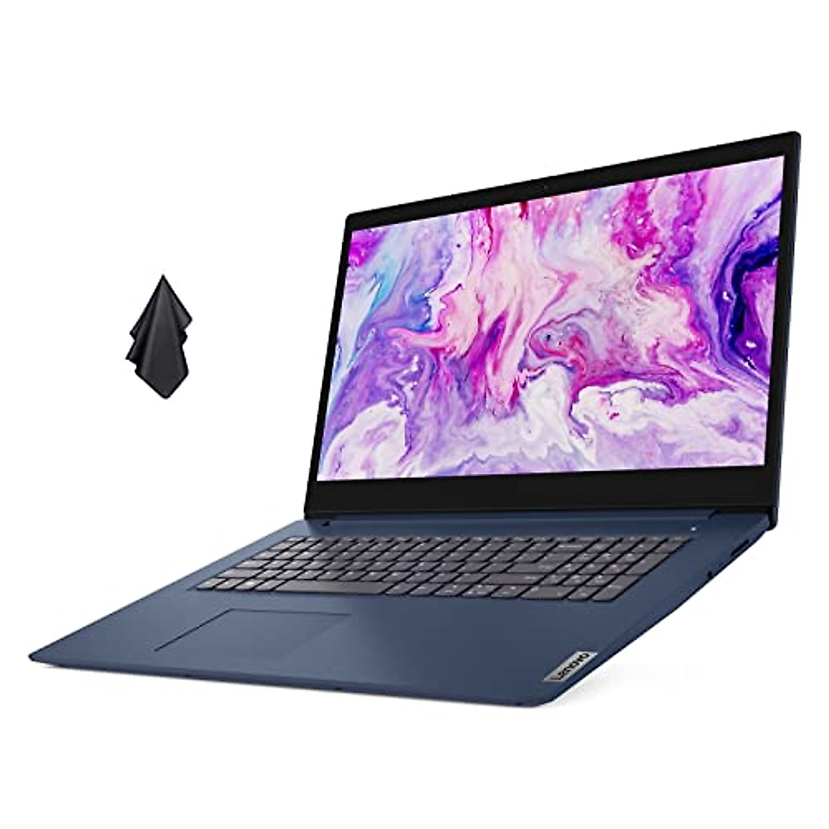 Lenovo 2022 Newest IdeaPad 3i Laptop, 17.3" HD+ Display, 11th Gen Intel Core i5-1135G7, Intel Iris Xe Graphics, 36GB RAM, 1TB PCIe SSD, WiFi, Webcam, Fingerprint Reader, Windows 11 Home, Blue