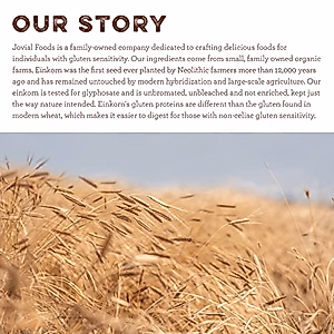 Jovial Einkorn 100% Organic Einkorn Baking Flour Variety Pack (All Purpose Flour & Whole Wheat Flour) - High Protein, Non-GMO, USDA Certified Organic, Product of Italy - 32 Oz, 2 Pack