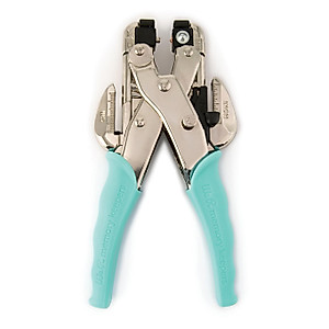 Crop-A-Dile Eyelet by We R Memory Keepers | Blue Comfort Handle