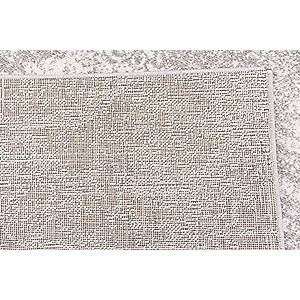 Unique Loom Sofia Collection Area Rug - Grand (9' x 12' 2", Light Gray/ Ivory)