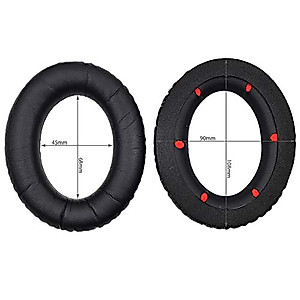 Premium Replacement Cloud Revolver S Ear Pads Cushions Compatible with Kingston HyperX Cloud Revolver S Headset. Premium Protein Leather | High-Density Foam | Great Comfort