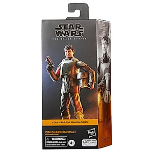 STAR WARS The Black Series Din Djarin (Morak) Toy 6-Inch-Scale The Mandalorian Collectible Action Figure, Toys for Kids Ages 4 and Up