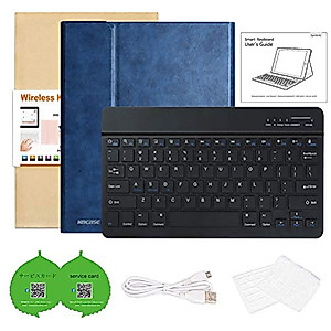 KBCASE Keyboard Case for iPad Pro 12.9 6th Generation 2022/5th Generation 2021/4th Gen 2020/3rd Gen 2018,iPad Pro 12.9 Case with Keyboard, Smart Keyboard Case with Pencil Holder for iPad Pro 12.9 inch