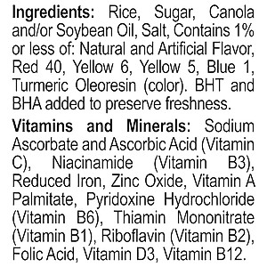 Pebbles Fruity PEBBLES Cereal, Fruity Kids Cereal, Gluten Free Rice Cereal for Kids, 15 OZ Large Cereal Sized Box