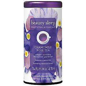 The Republic of Tea Beautifying Botanicals® Beauty Sleep Chamomile Rose Herbal Tea Bags (36 count)