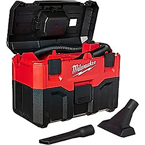 Milwaukee Electric Tool 0880-20 Cordless Lithium-Ion Wet/Dry Vaccum Cleaner, 15.75" x 22.5" x 11.5"