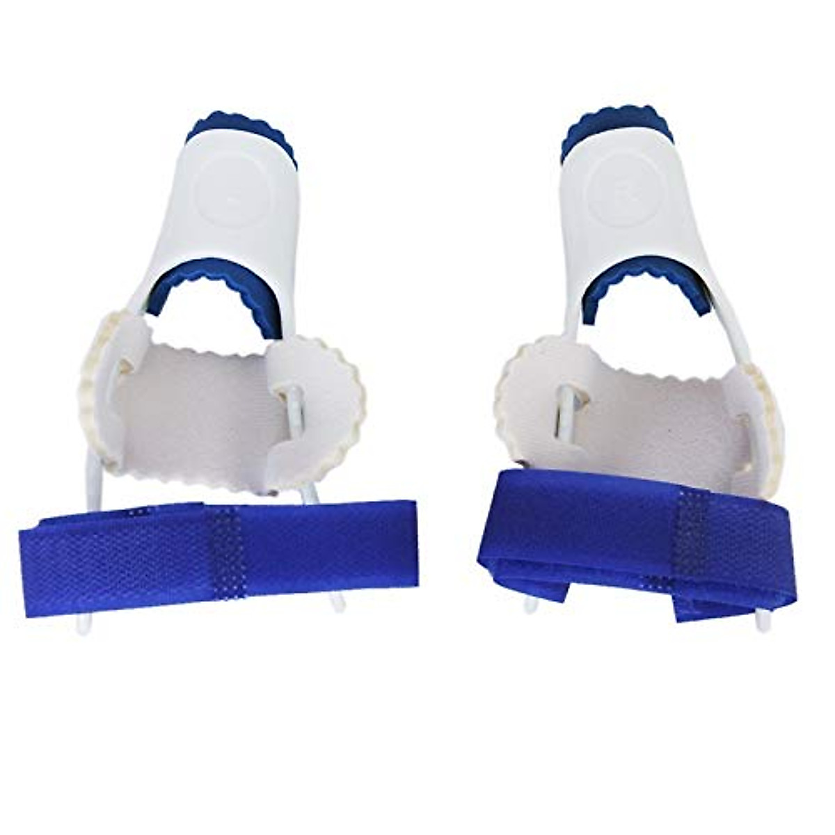 AnHua Valgus Bunion Corrector Orthotics Feet Bone Thumb Adjuster Correction Pedicure Sock Straightener Bunion Splint for Bunions For Crooked Toes Alignment Pain Relief (Style2：Blue white)