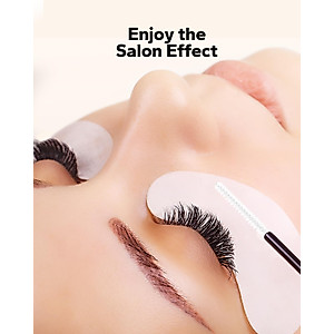 Komoko Lash Bond and Seal (10ml), Cluster Lash Glue for Individual Cluster Lashes, Bond and Seal Lash Glue Super Strong Hold and Long Lasting 48-72 Hours, Waterproof Eyelash Glue & Lash Extension Glue