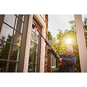 CRAFTSMAN V20 Cordless 2-in-1 Power Scrubber Kit, Multi-Purpose, Includes Bristle Brush, 2Ah Battery, V20 Battery Charger, and 60.5 in. Telescoping Pole (CMCPS520D1)