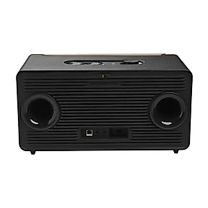 JBL Authentics 500 - Retro Style Home Speaker with Bluetooth, Voice Control, and Dolby Atmos, Multi Room Playback, Built in Alexa and Google Assistant, Automatic self tuning