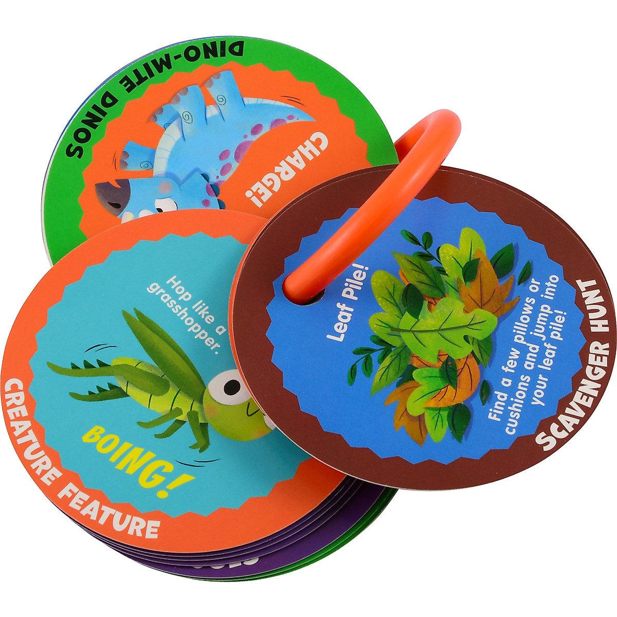 MOLLYBEE KIDS Dino Stomp and Roar, Toddler and Preschool Dinosaur Activity Cards, Gifts for 3, 4 Year Olds, Toddler Activities